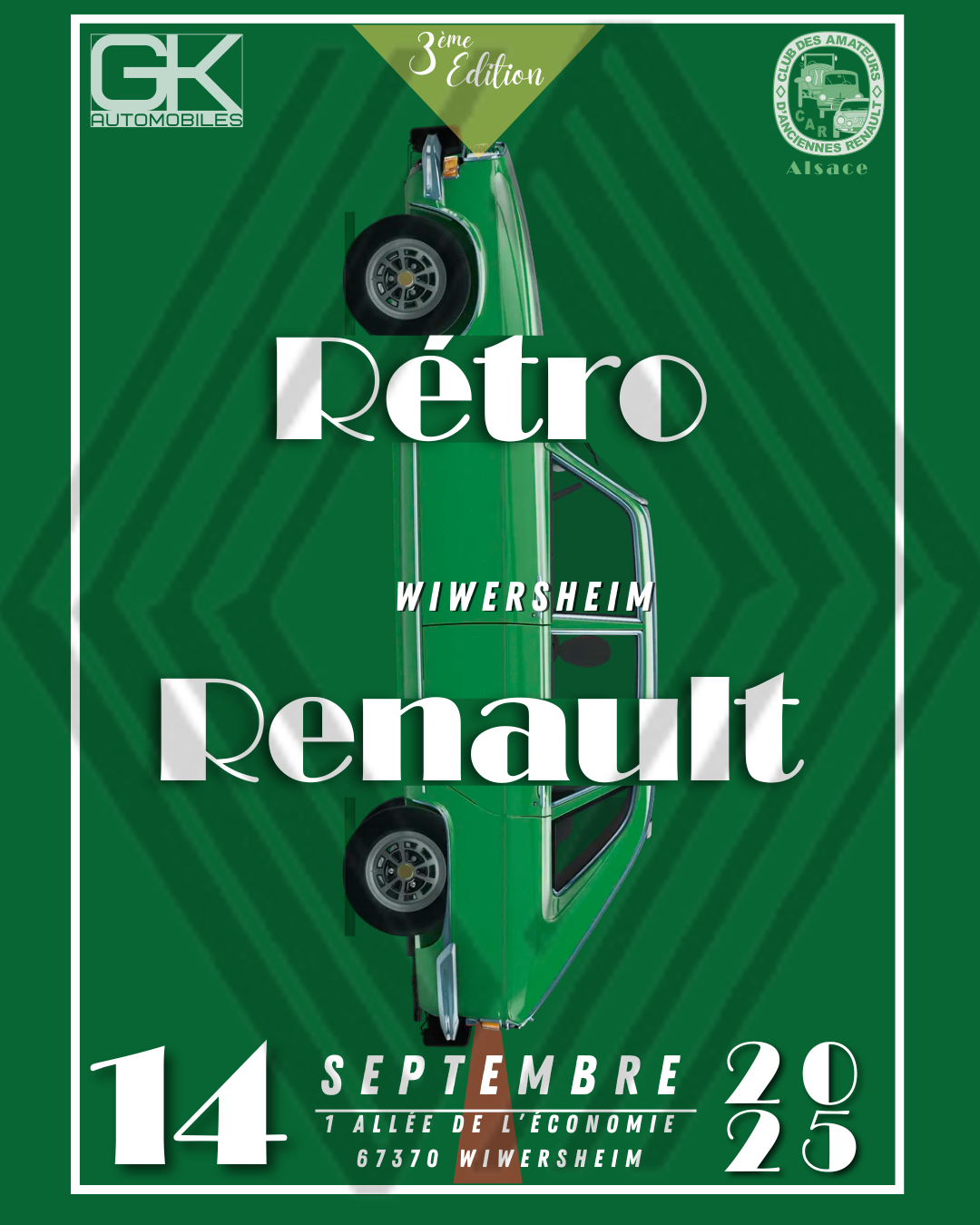3ᵉ édition du Rétro Renault à Wiwersheim - Maxi Flash - Obernai ...
